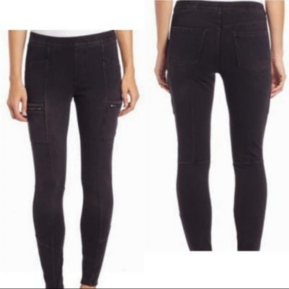 SPANX | Jeans | Spanx Cargo Moto Jeggings Denim Skinny Jeans Small S ...